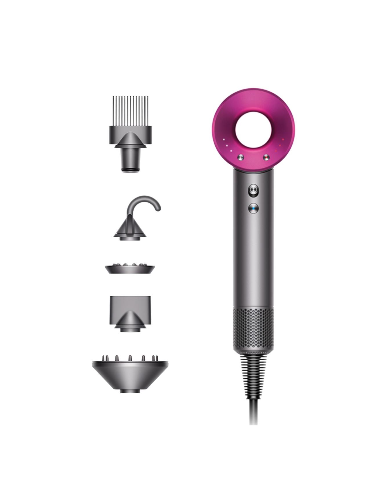 Dyson HD07 Supersonic™ hair dryer (Iron / Fuchsia) - Savvas Eracleous Ltd