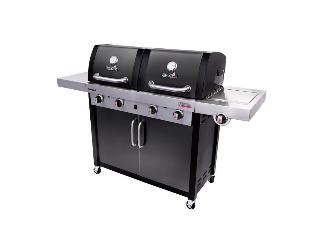 Char-Broil Professional 4600B, Double Header Gas Barbecue Grill ...