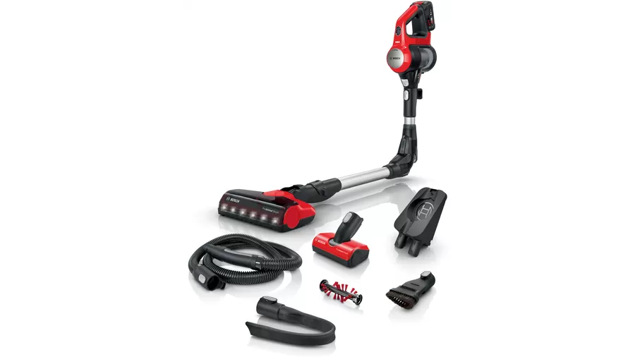 Bosch BBS711ANM Rechargeable Vacuum Cleaner Unlimited 7 ProAnimal Red ...