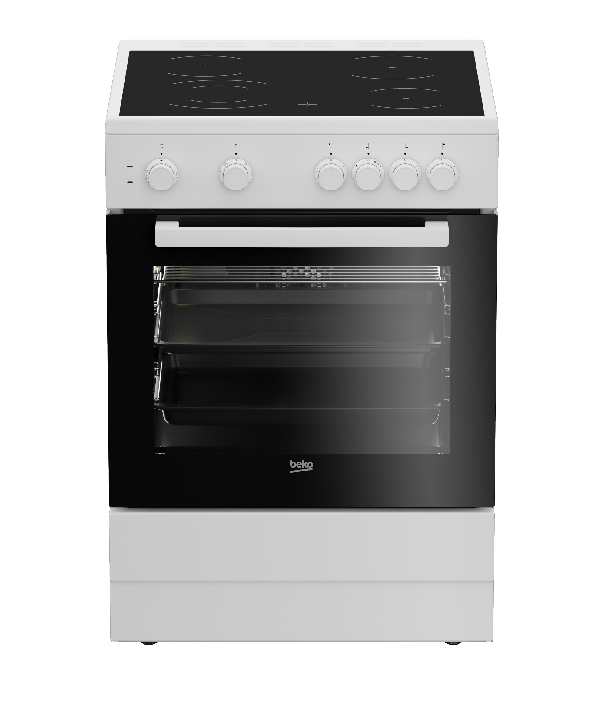 Beko FSM67011GW (60cm) FreeStanding Electric Cooker in Cyprus ...